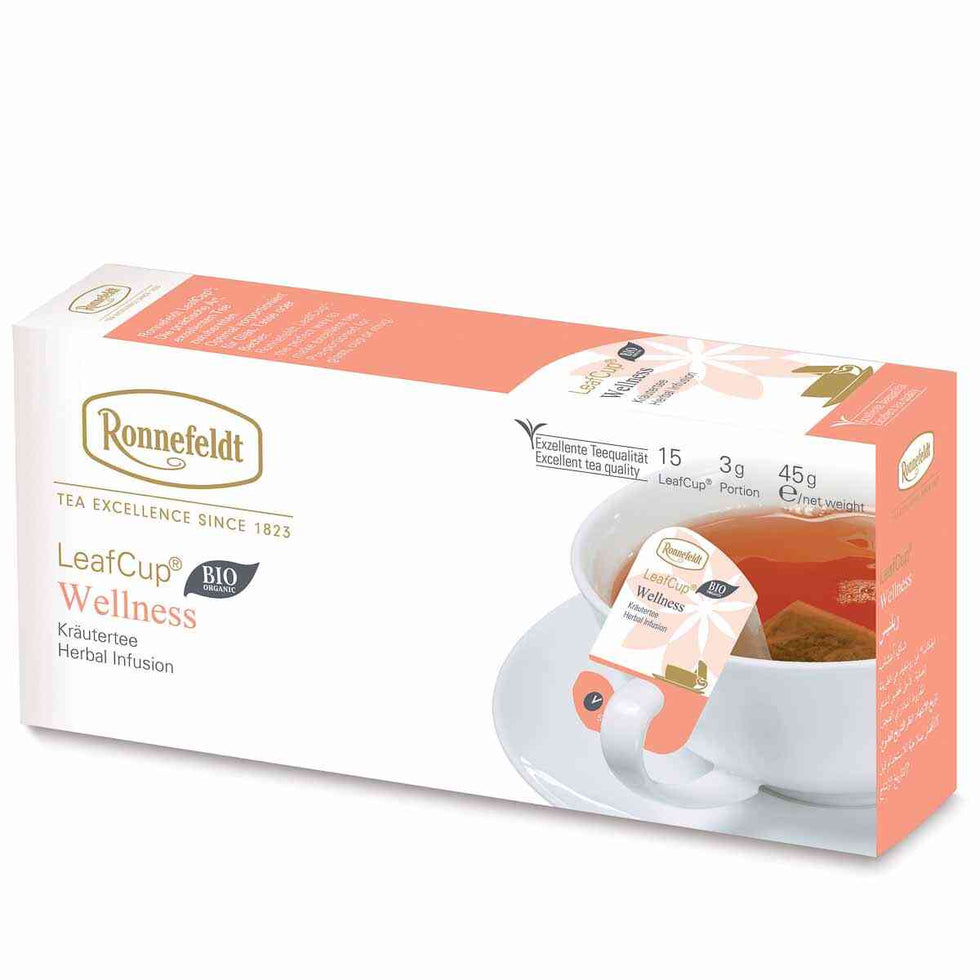 LeafCup® – Wellness Bio by Ronnefeldt – Premium German Tea • Ships in ...